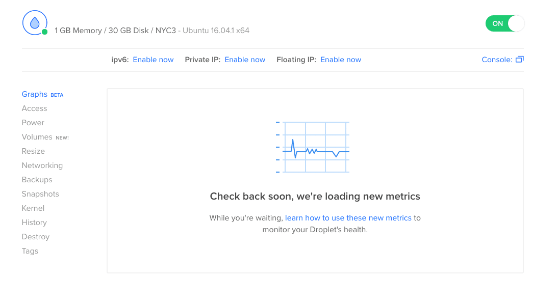 Digital Ocean Monitoring Beta Setup | Imagewize