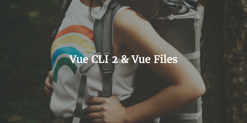 Vue CLI 2 & Vue Files | Imagewize
